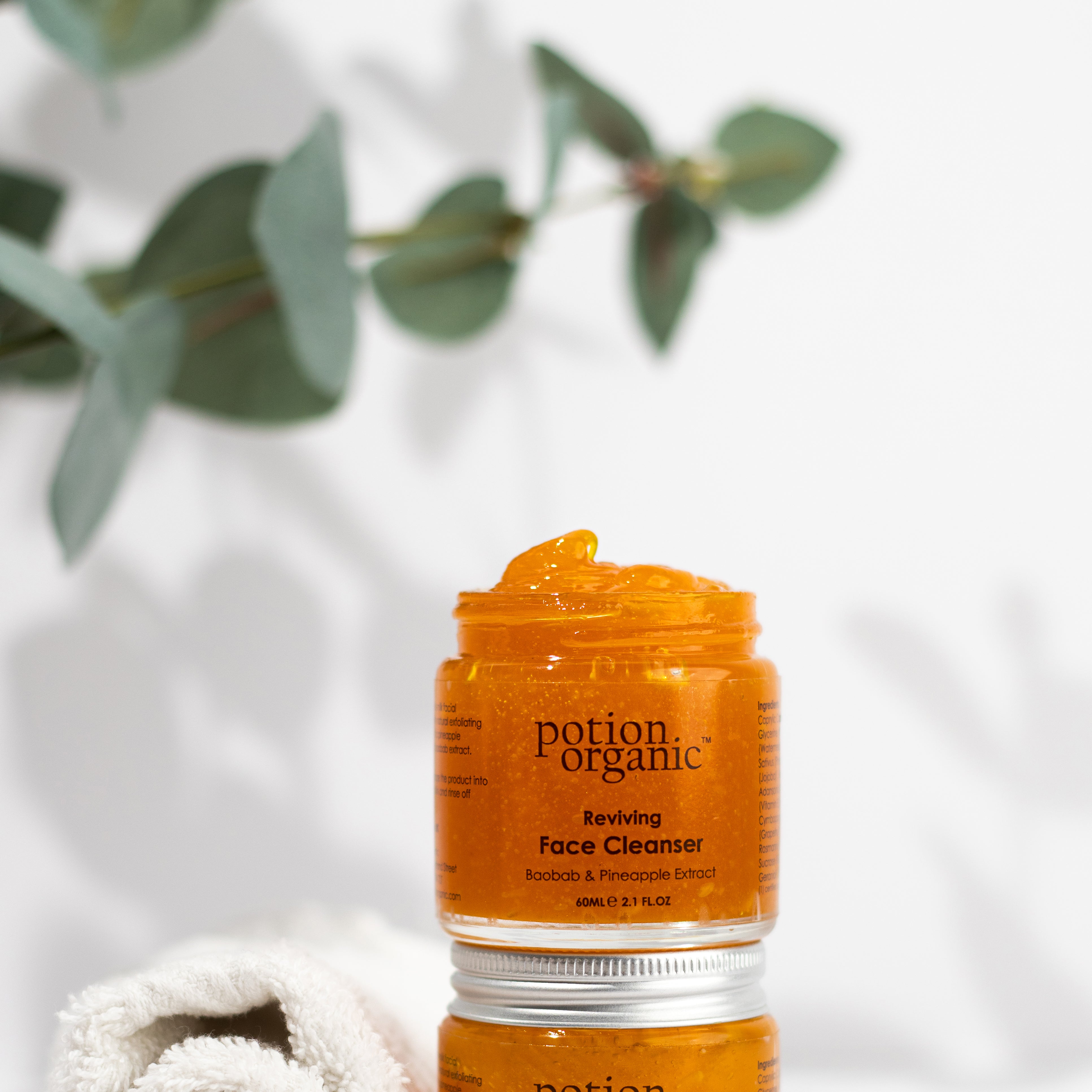 Reviving Natural Face Cleanser, Brightening, Organic Face Cleanser ...